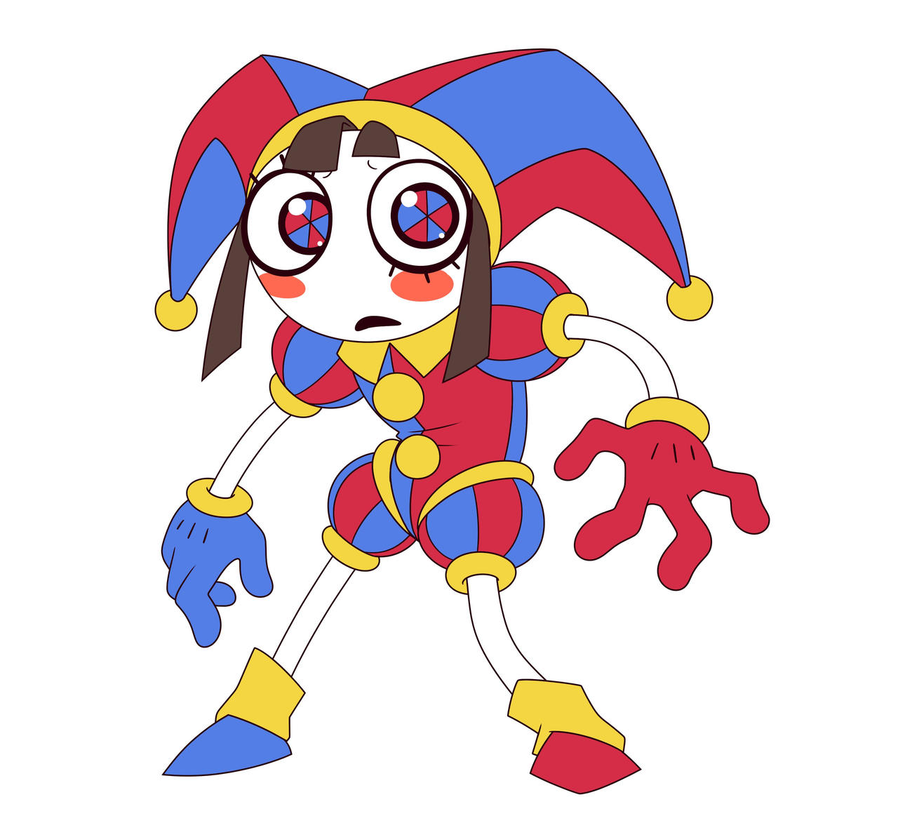 Pomni (The Amazing Digital Circus) by Blue-Leader97 on DeviantArt Pomni (The Amazing Digital Circus) by Blue-Leader97 on DeviantArt