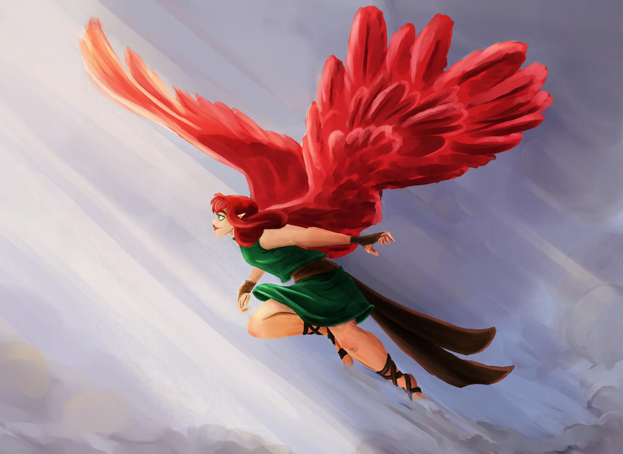 Fallon In Flight By Katherine Olenic On Deviantart