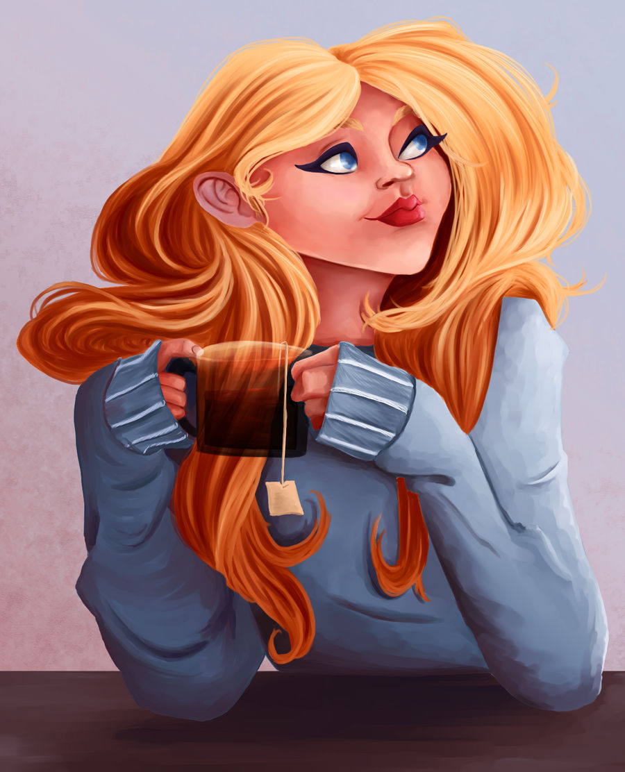 Morning Tea By Katherine Olenic On Deviantart