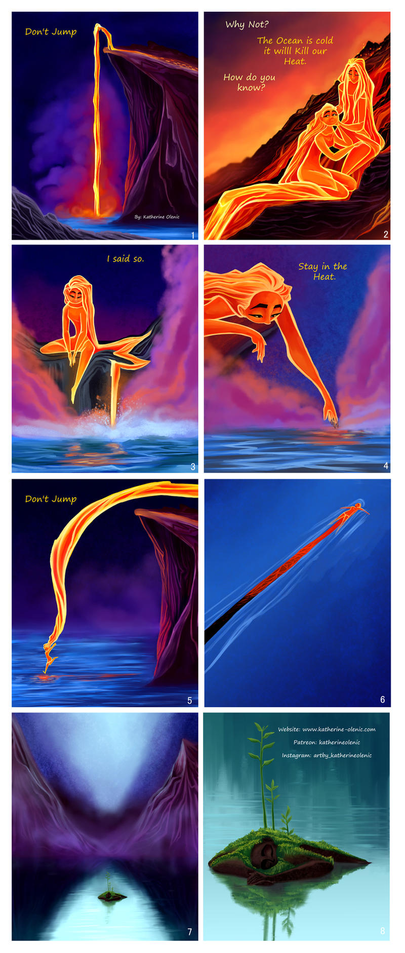 Lava Girl By Katherine Olenic On Deviantart