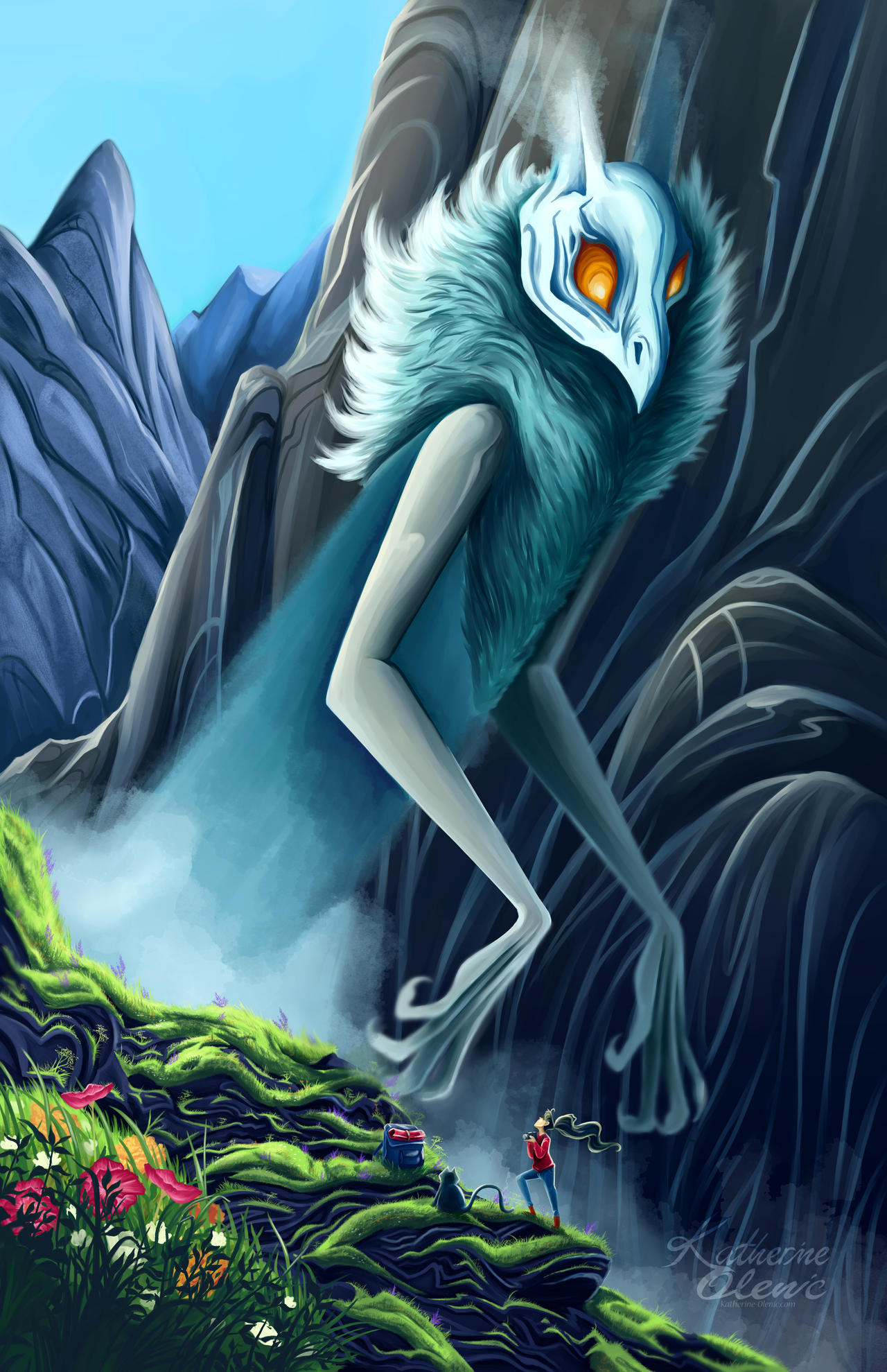 Misty Mountians By Katherine Olenic On Deviantart