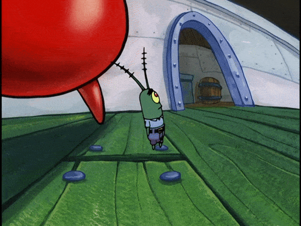 Plankton Sees Mr Krabs Nakey By Darth19 On Deviantart