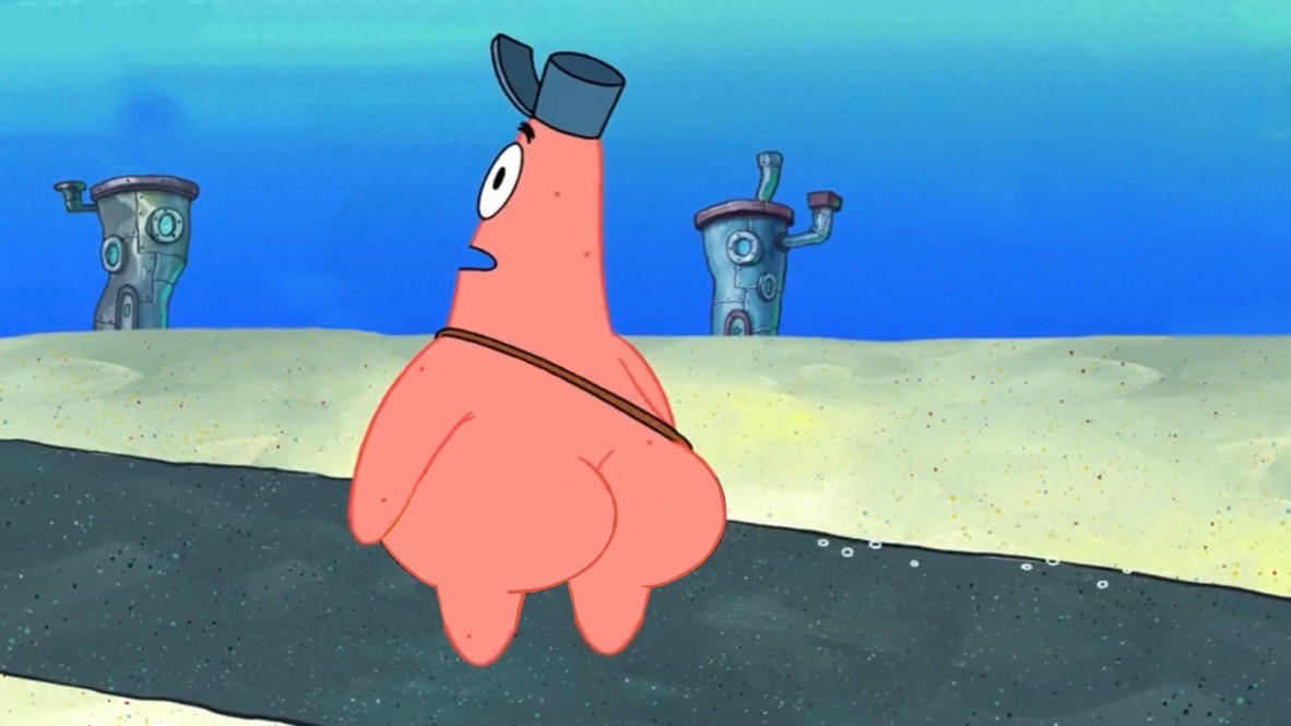 Patrick Star Butt Naked Edit By Darth19 On Deviantart