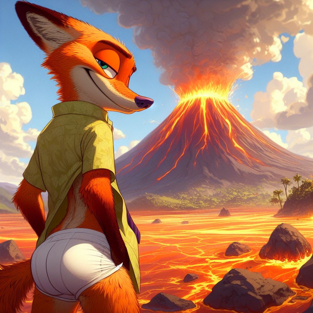 Nick Wilde In His Sexy Briefs By Darth19 On Deviantart