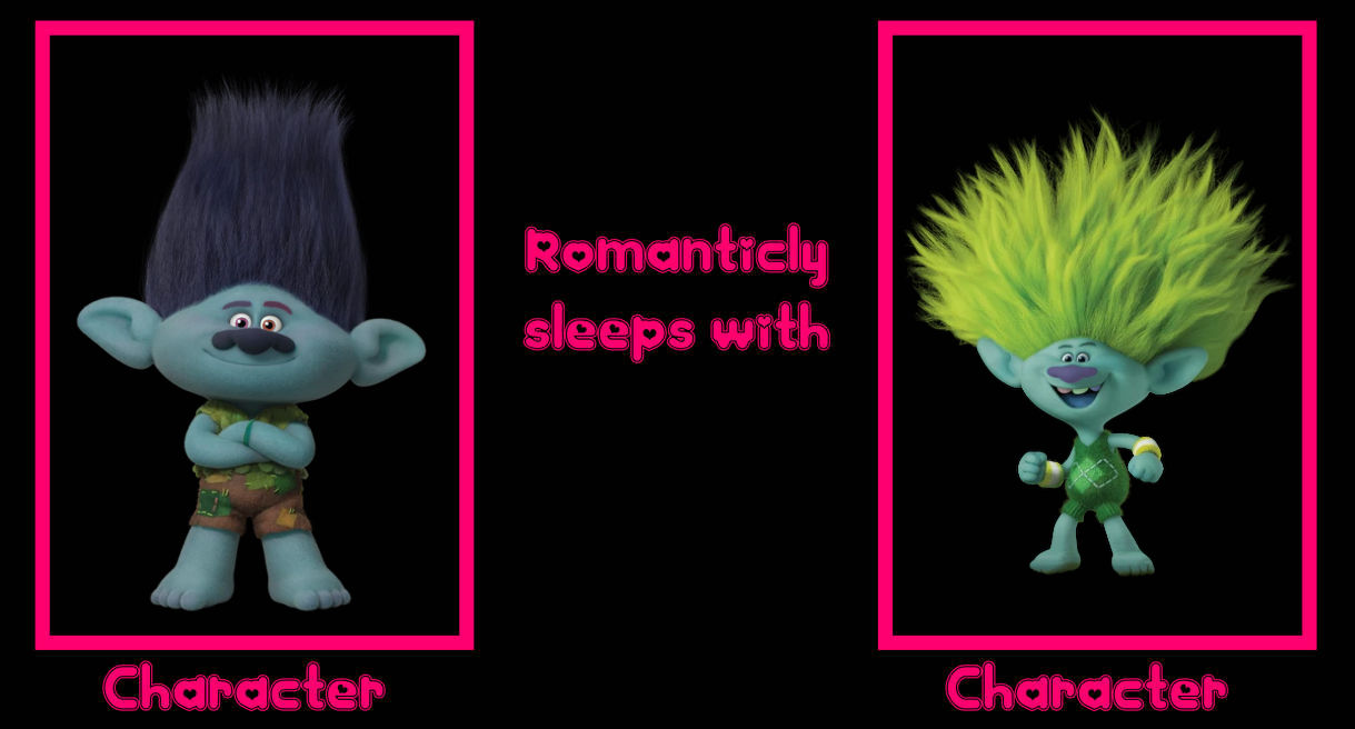 Branch Sleeps Romantically With Clay By Darth19 On Deviantart
