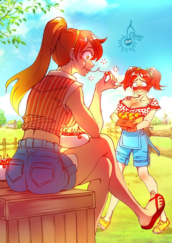 Apple X Cherry Patreon Weekly Sketch By Cherryinthesun On Deviantart