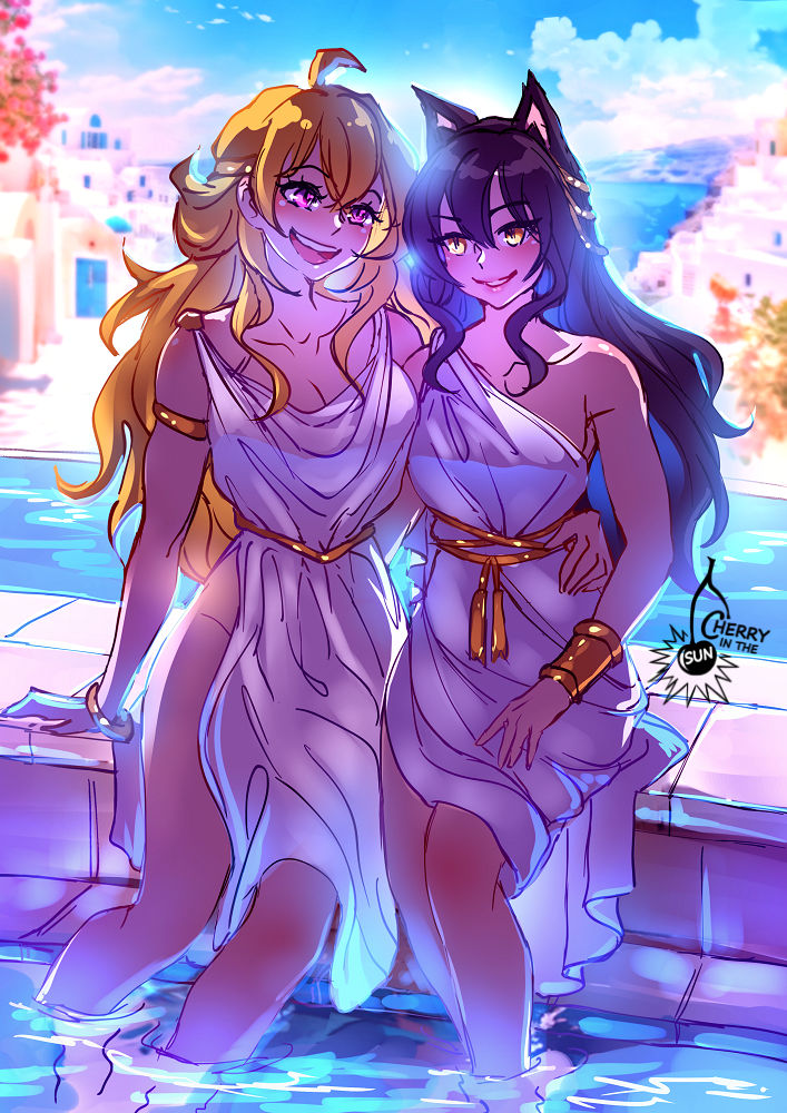 Yang X Blake Patreon Weekly Sketch By Cherryinthesun On Deviantart