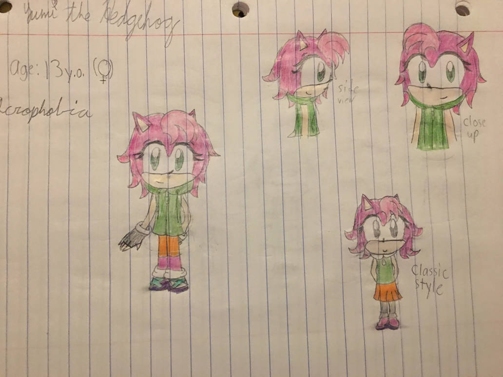 Yumi Ref Sheet By Yuriharu567 On Deviantart