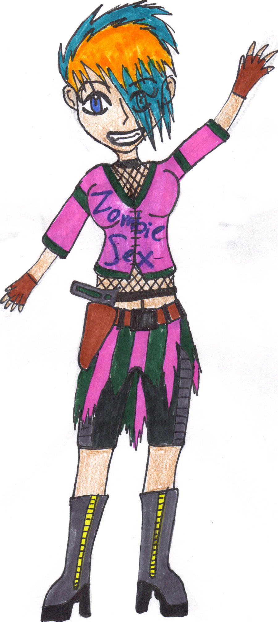 Zombie Sex By Kj Chameleoncircuit On Deviantart