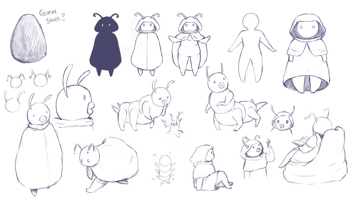 Tardigrade Character Sketch Sheet By Gemicake On Deviantart