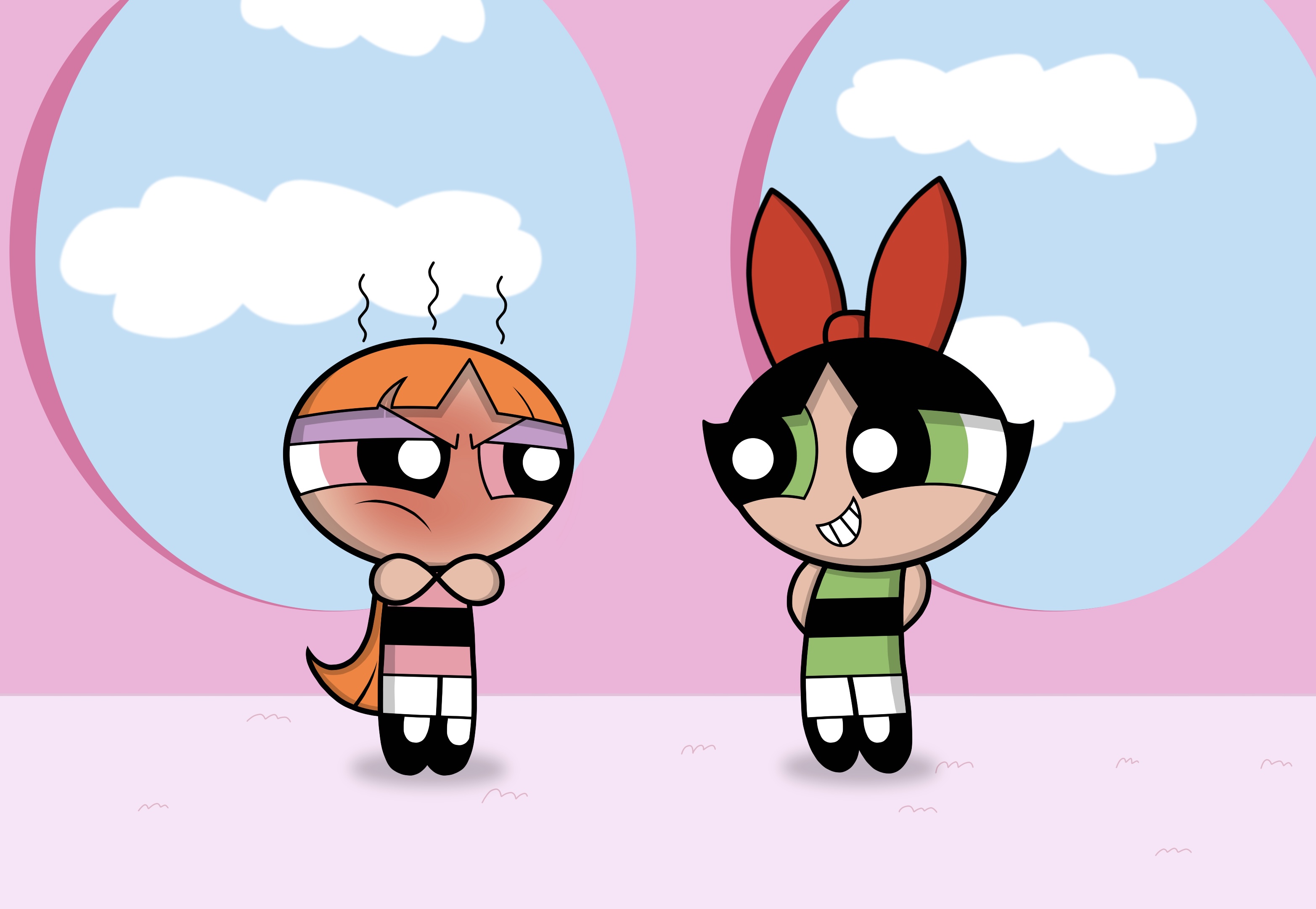 Powerpuff Girls Blossom Angry