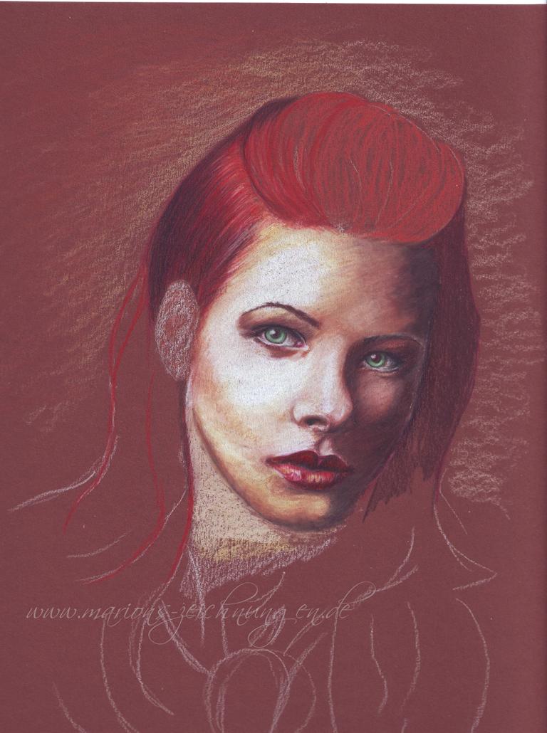 Red Passion WIP 2 by WitchiArt on DeviantArt