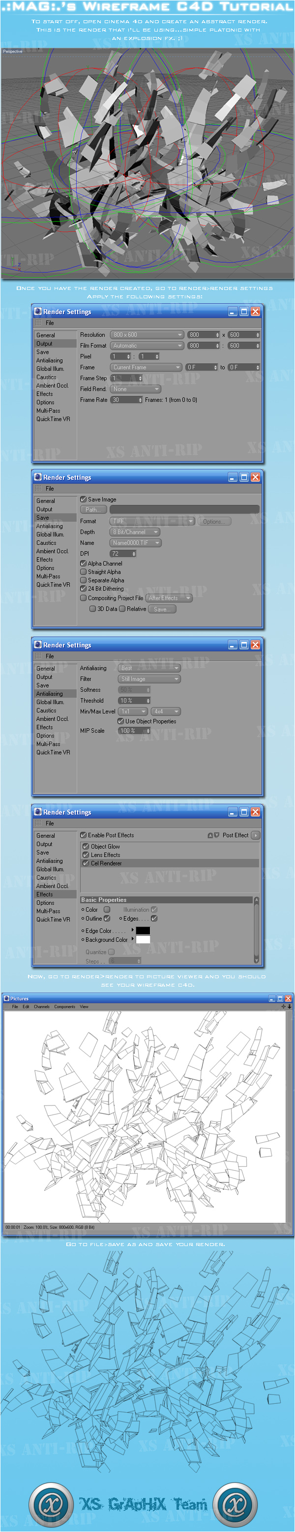 XS Wireframe C4D Tutorial by Jamaal10 on DeviantArt