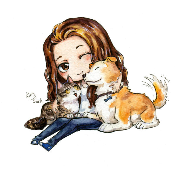 Chibi Commission 46 By Kutty Sark On Deviantart