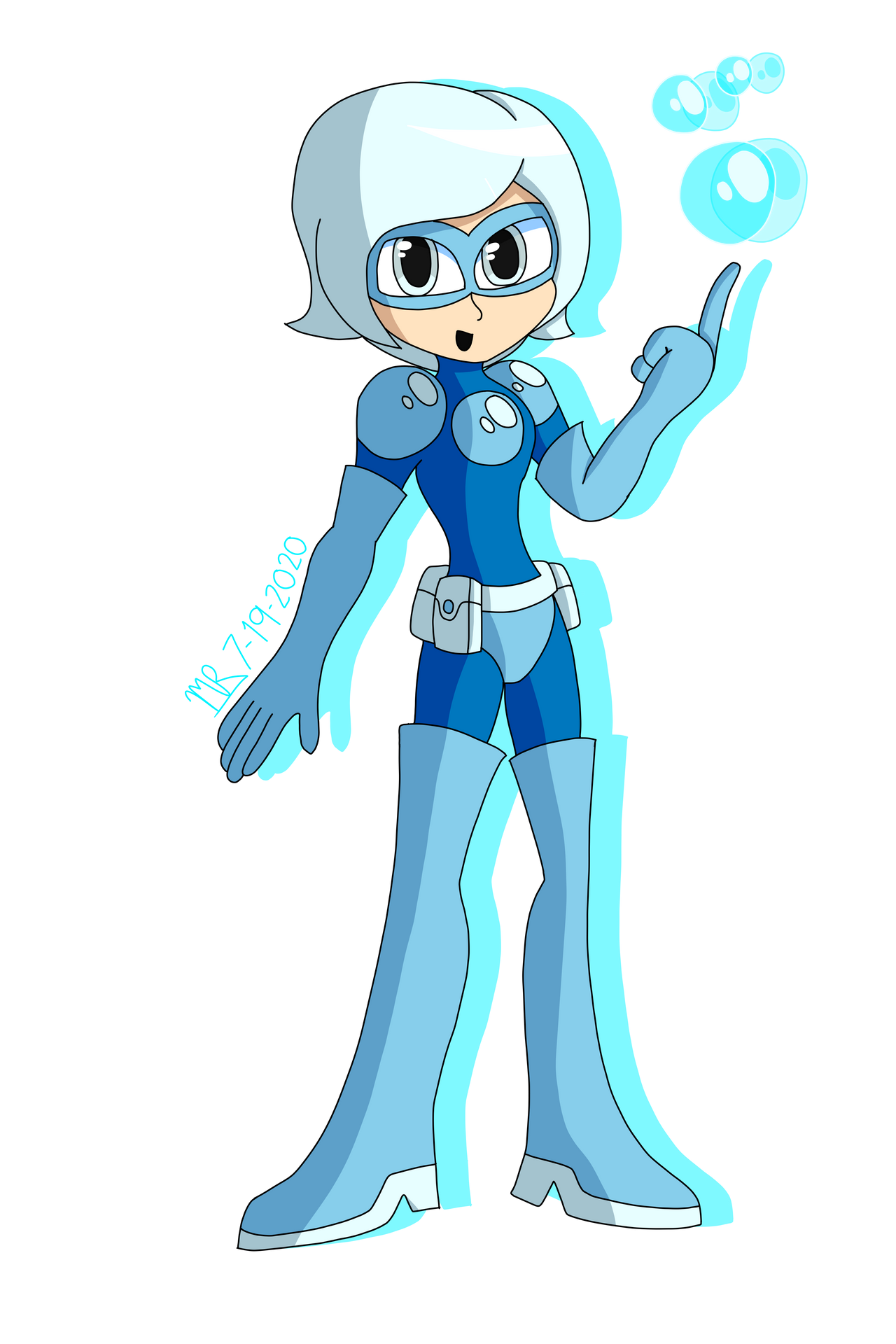 Bianca Blueheart Bubble Girl By Primalknight On Deviantart