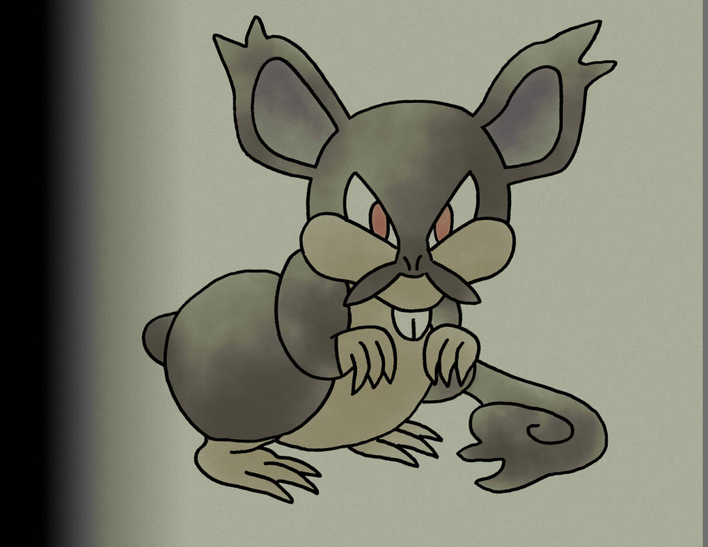 Alolan Rattata By Oatspan On Deviantart