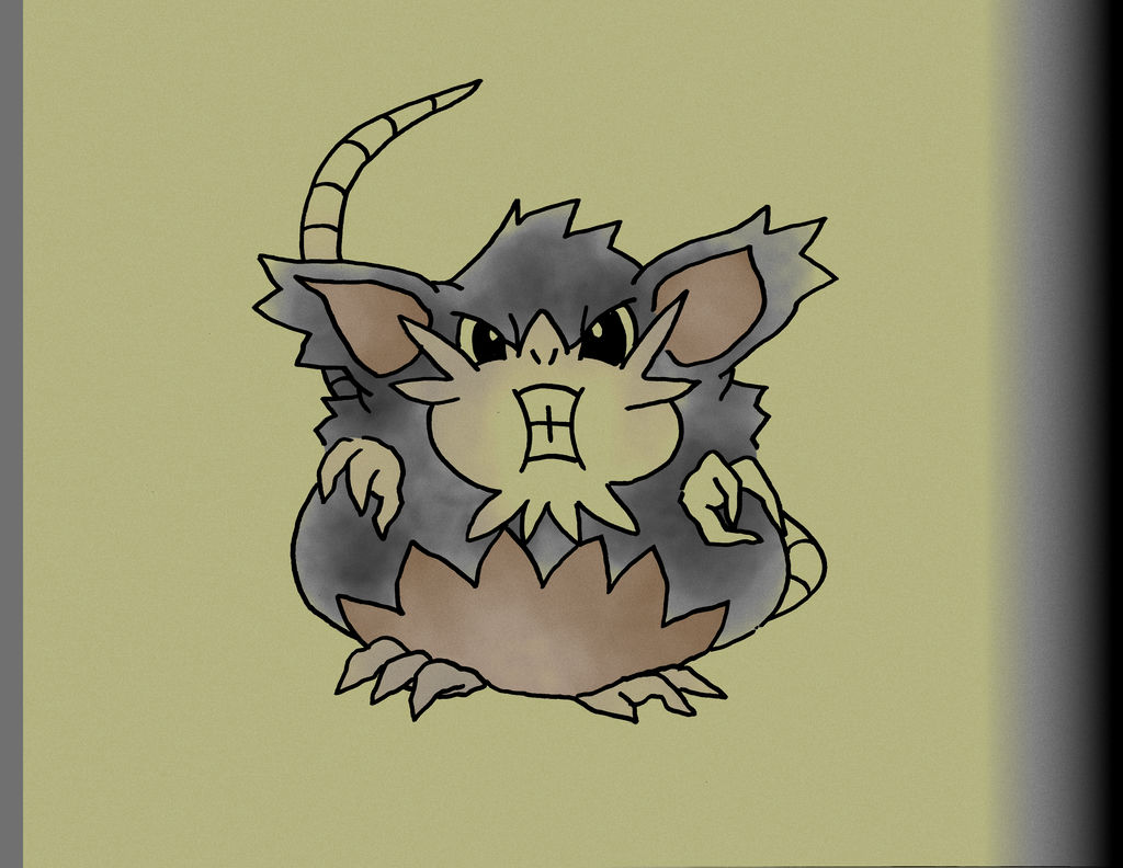 Alolan Raticate By Oatspan On Deviantart