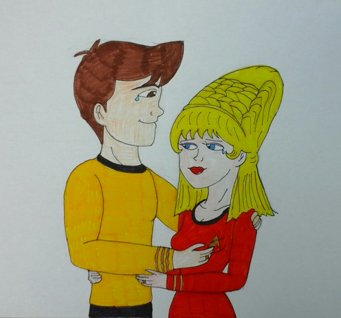 Jim X Janice Hugging By Mavhunterj17 On Deviantart