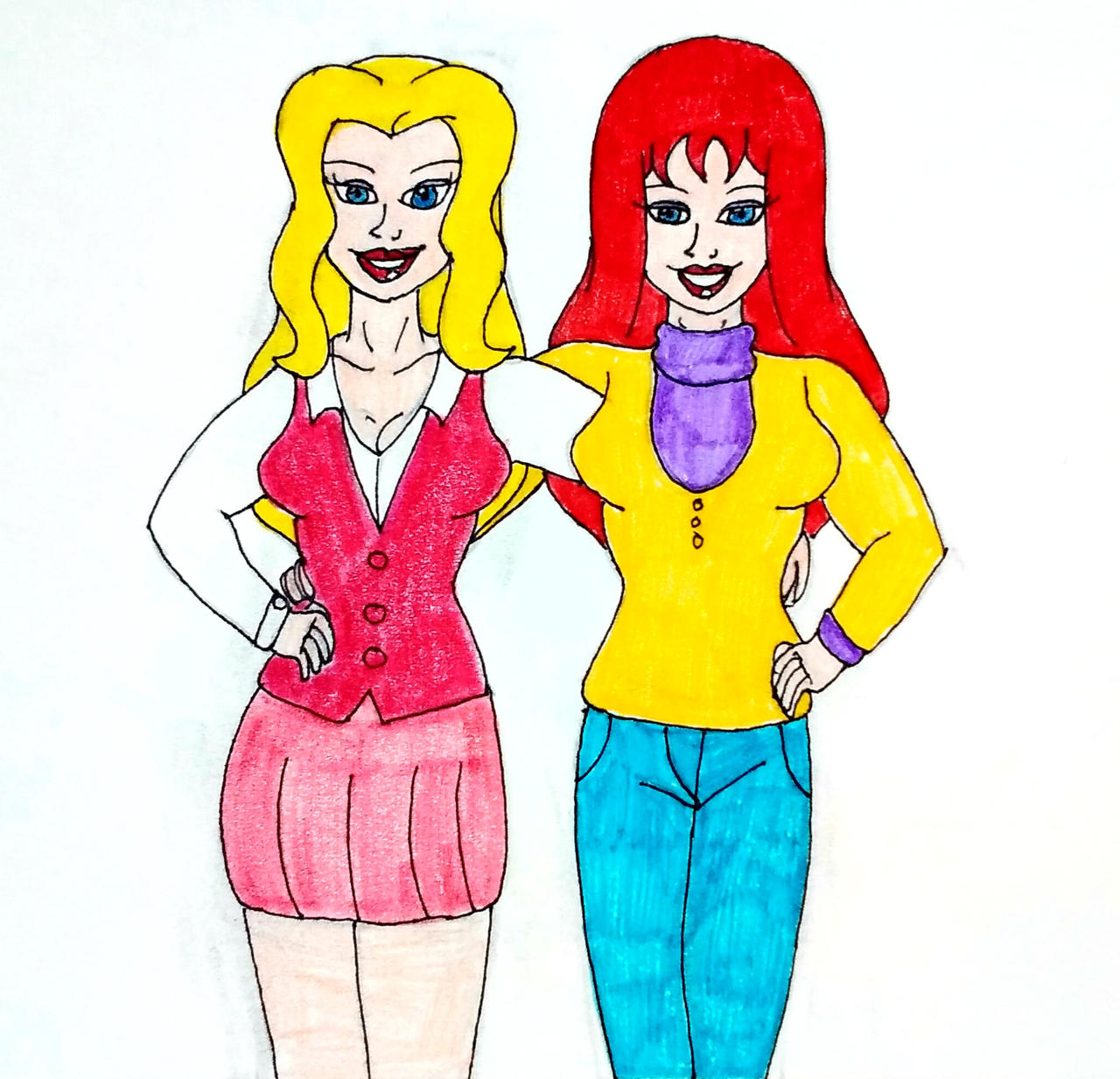 Mary Jane Watson X Felicia Hardy By Jqroxks21 On Deviantart
