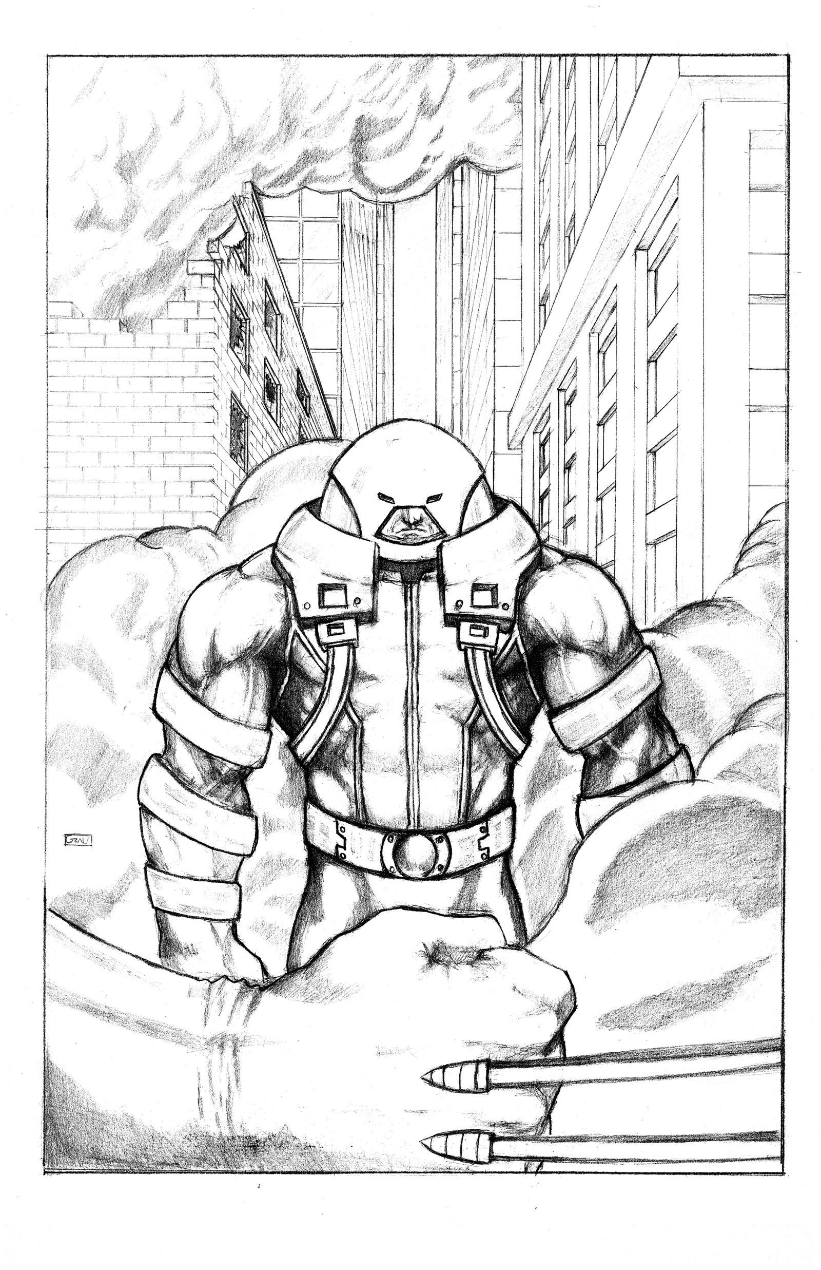 Juggernaut Commission By Dkgrayfox On Deviantart