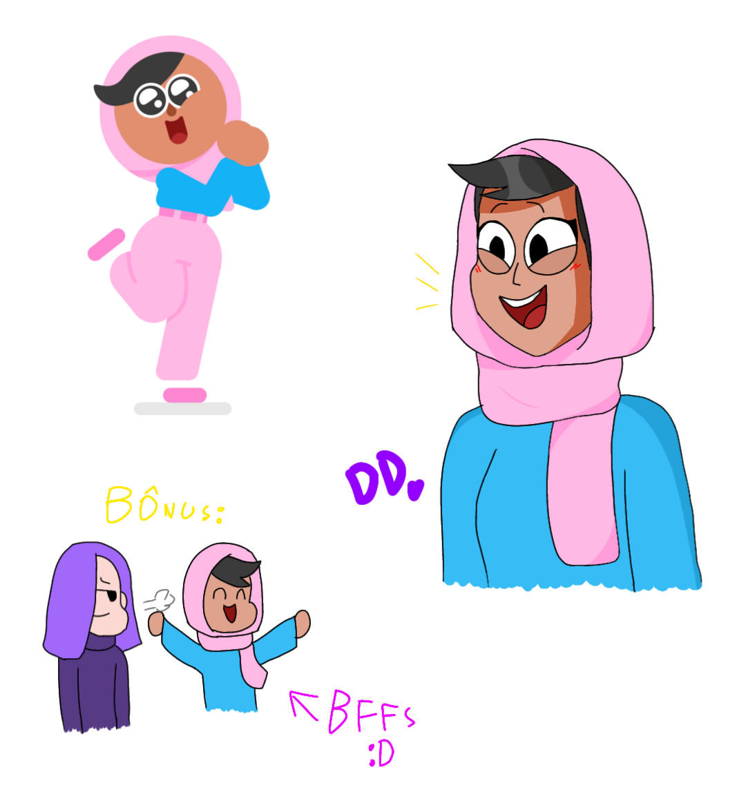 Zari Duolingo By Darkiedrawings On Deviantart