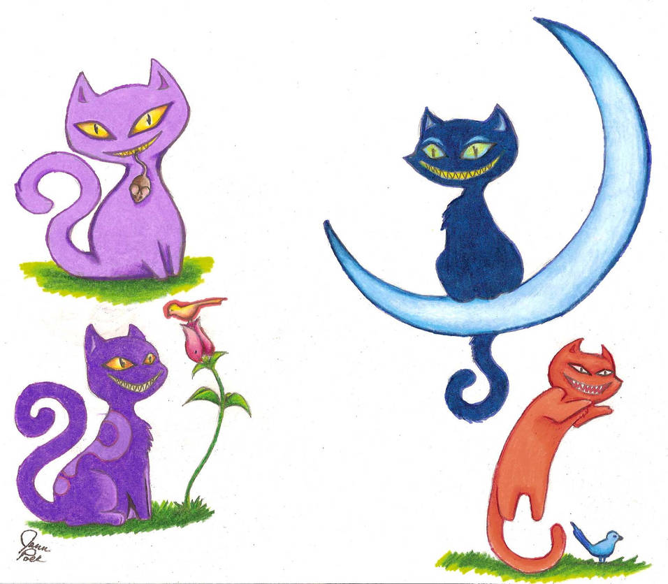 Evil Kitties version 1 by crystachick on DeviantArt