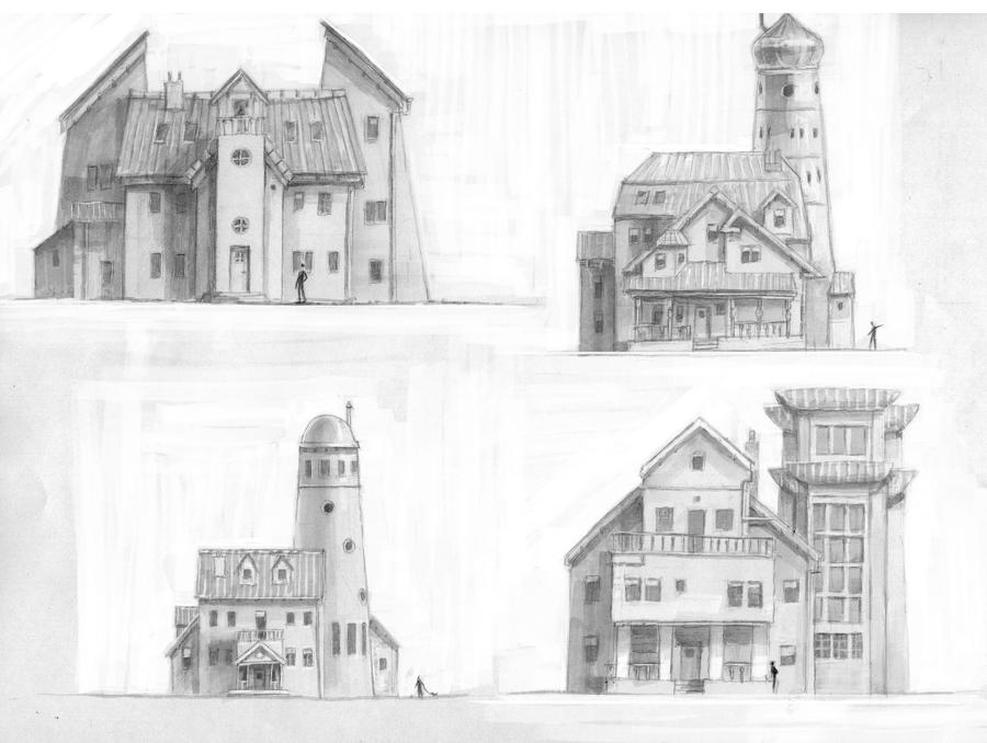 Jos house concepts by Fishpattern on DeviantArt