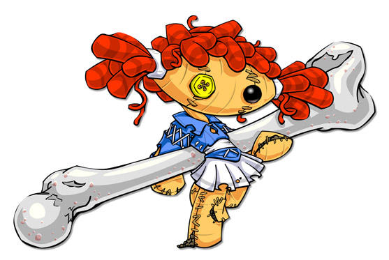 Evil Doll By Brainslugcomics On Deviantart
