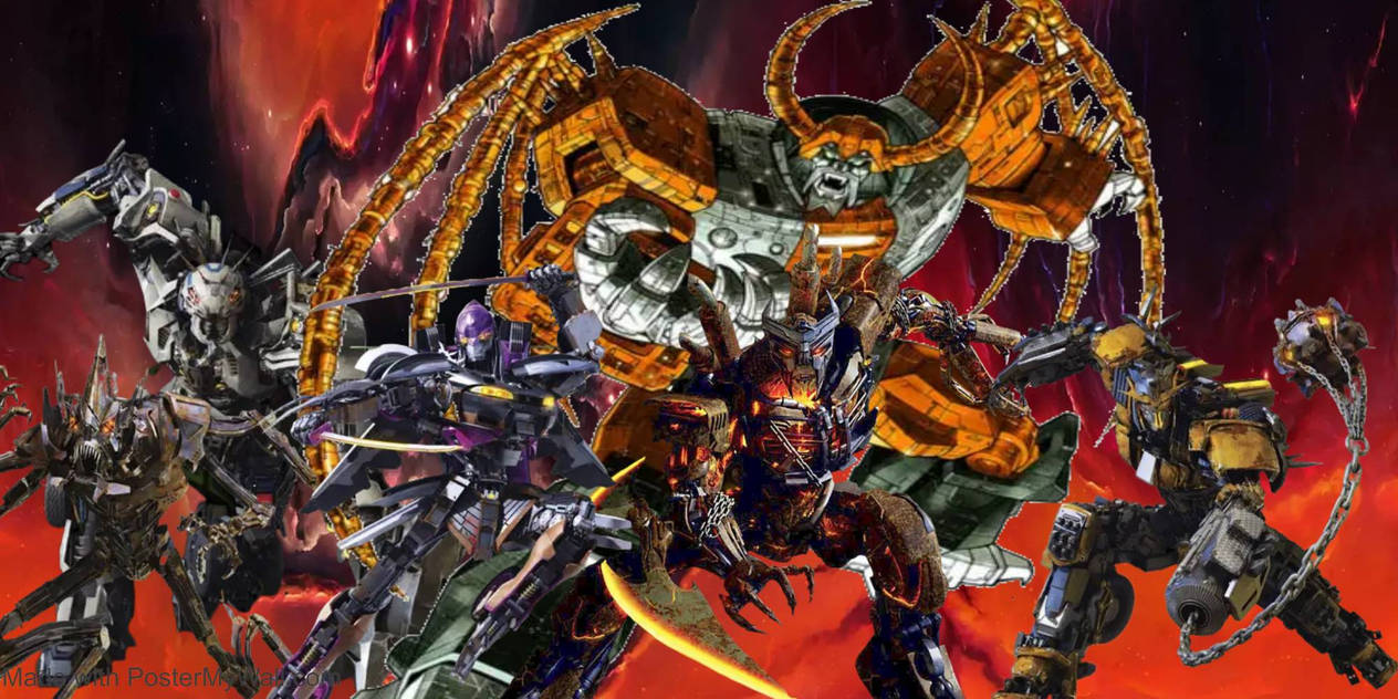 Terrorcons And Unicron By Derkaiser117 On Deviantart