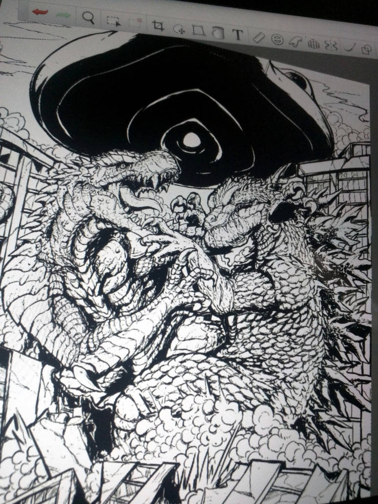 Godzilla V Atomic Rex ( finalizing) by Gabe-TKE on DeviantArt Godzilla V Atomic Rex ( finalizing) by Gabe-TKE on DeviantArt