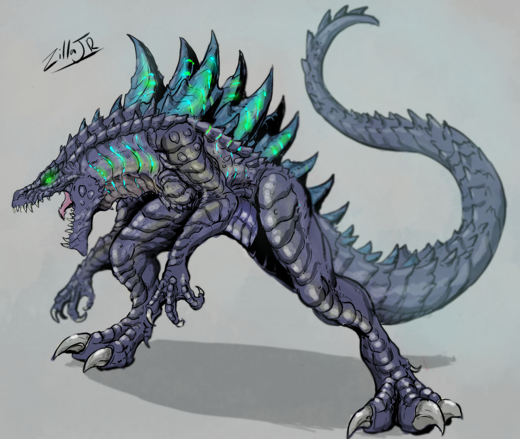 Zilla Jr Atomic By Gabe Tke On Deviantart