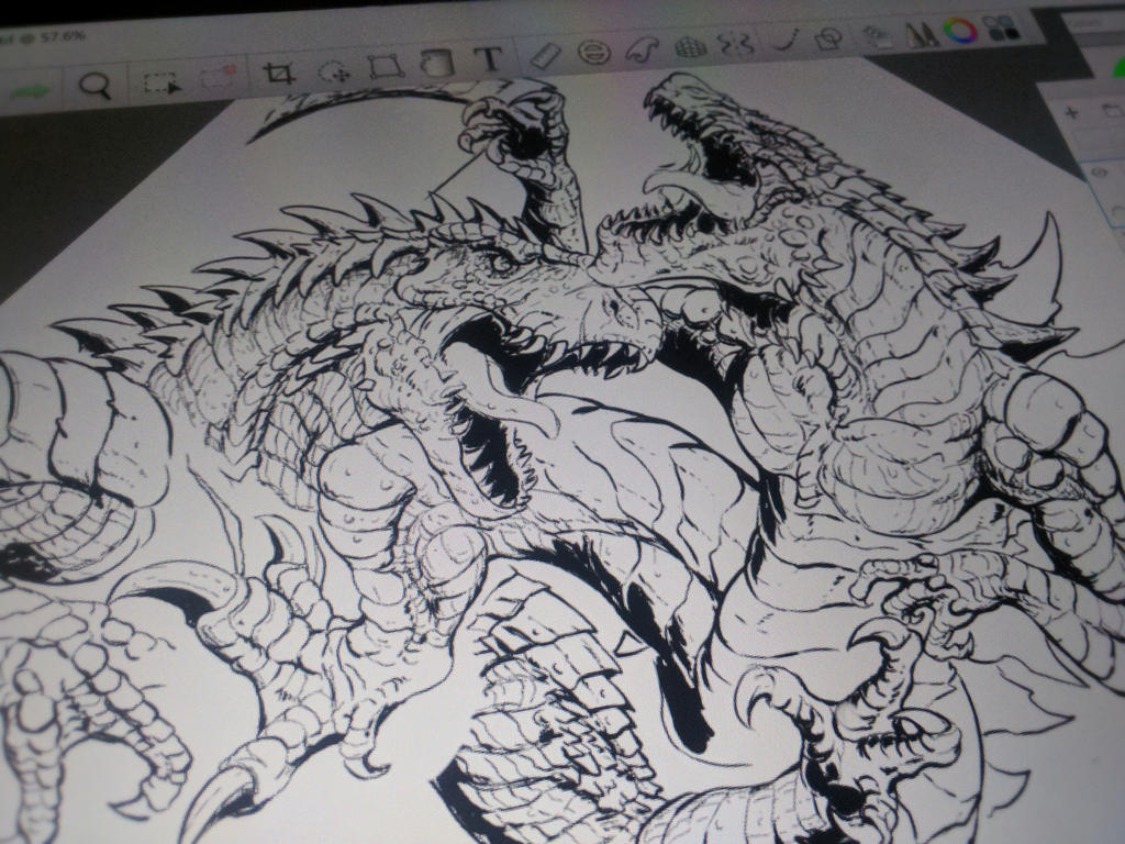 Atomic Rex V Zilla Jr Progression By Gabe Tke On Deviantart
