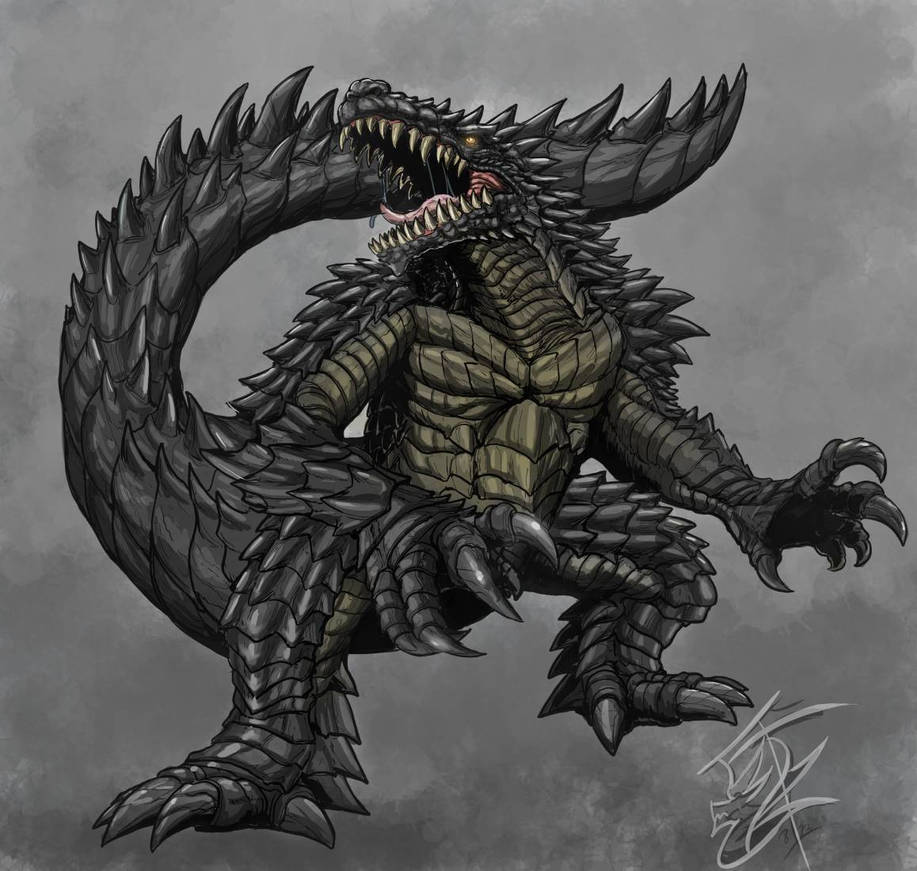 Commission Ashvolodon The Caiman King By Gabe Tke On Deviantart