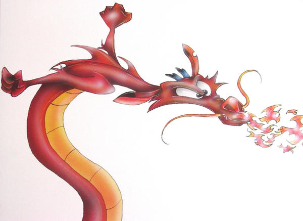 Mushu by Meeresniveau on DeviantArt