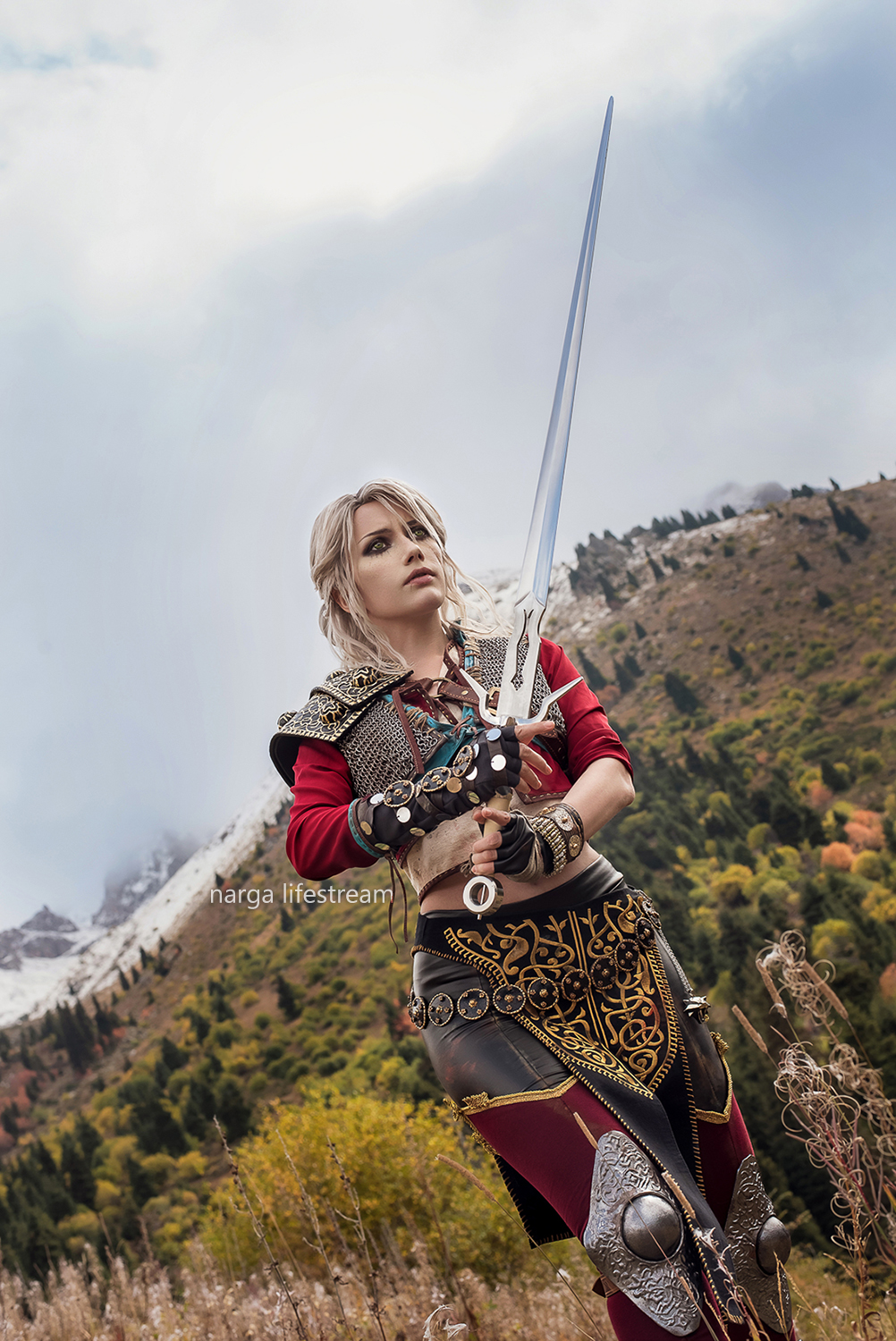 Ciri Cosplay The Witcher 3 Wild Hunt By Narga Lifestream On Deviantart
