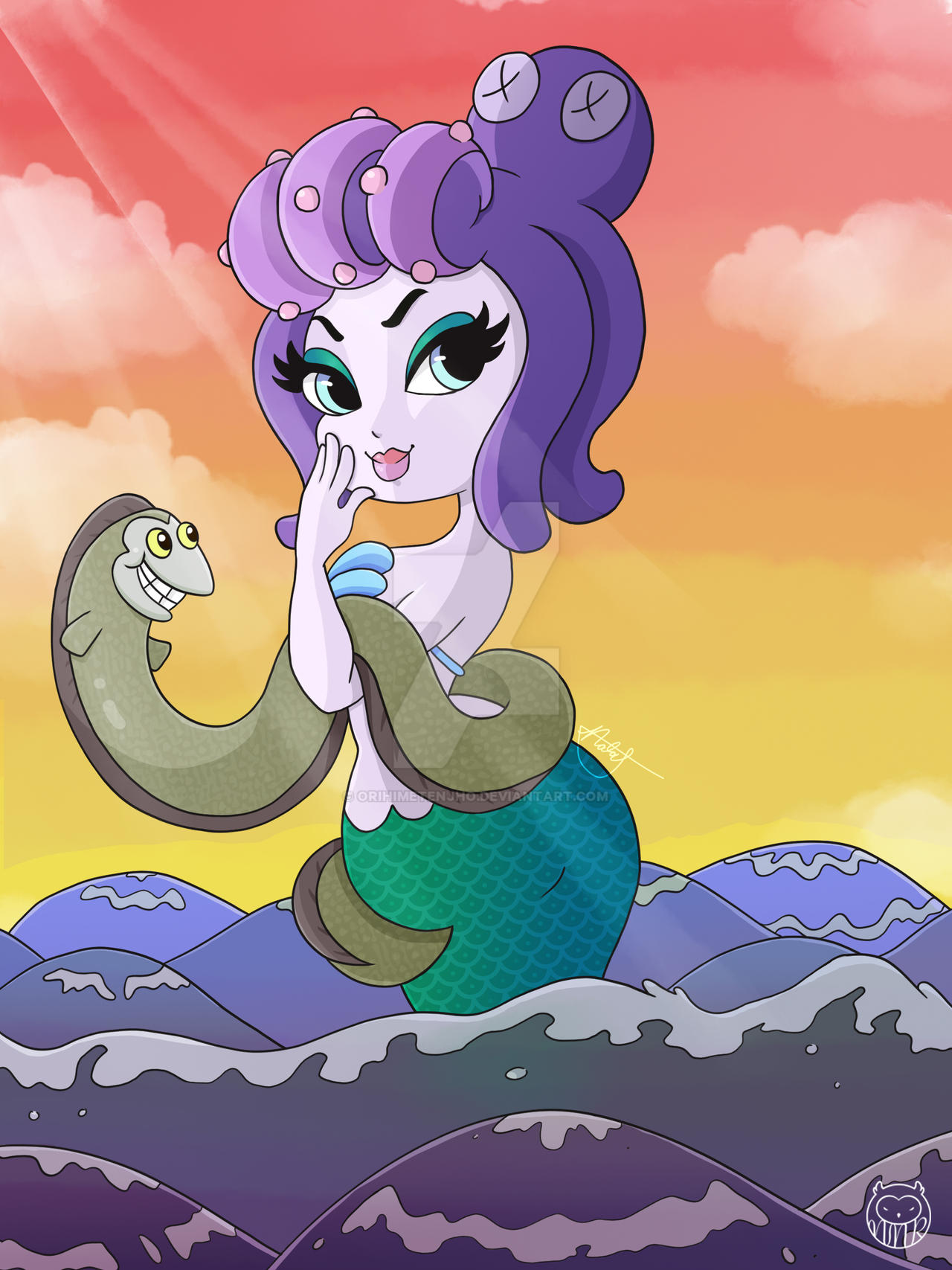 The Coy Seductress Cala Maria By Orihimetenjho On Deviantart