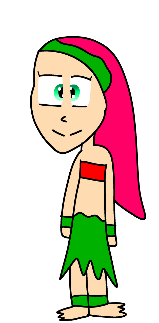 Hula Ariel In Anime Style By Topsy Is Cool 45 On Deviantart