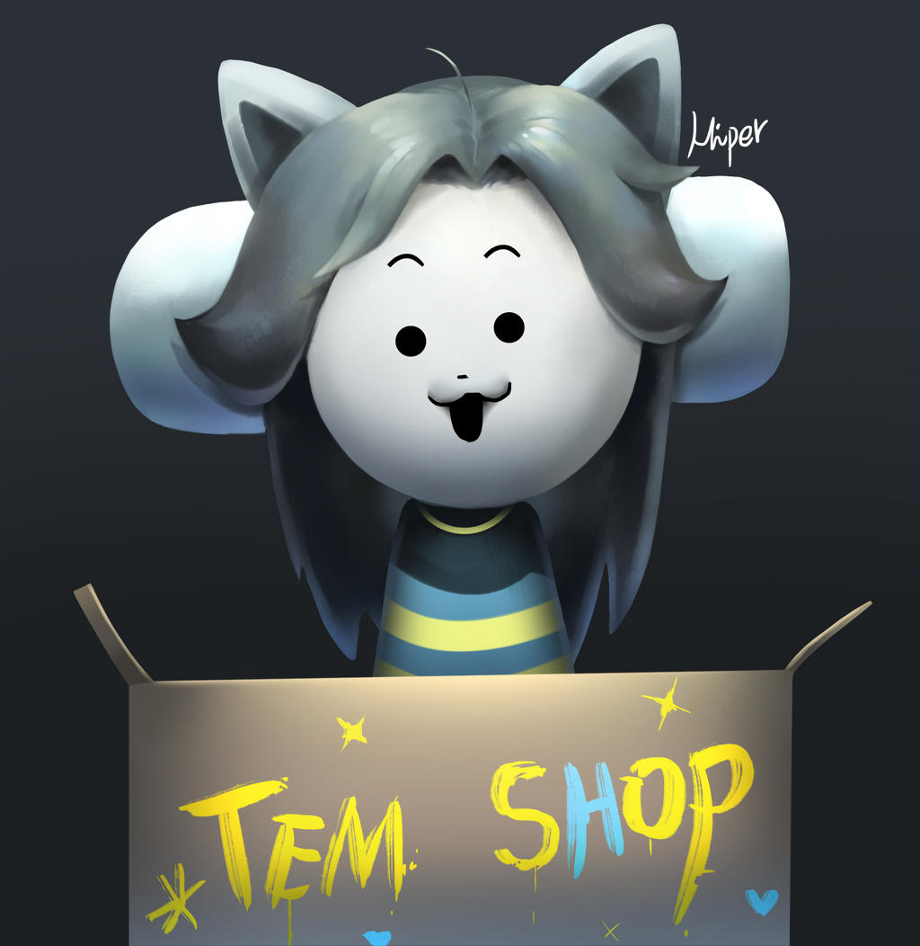 Temmie By Korhiper On Deviantart