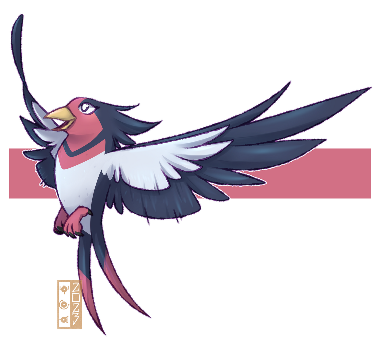 0277 Swellow By Dualcosmog On Deviantart