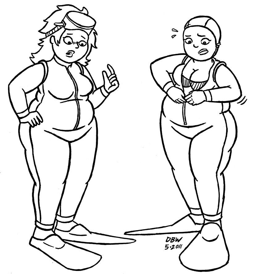 Commission Wetsuits By Poundforpoundcake On Deviantart
