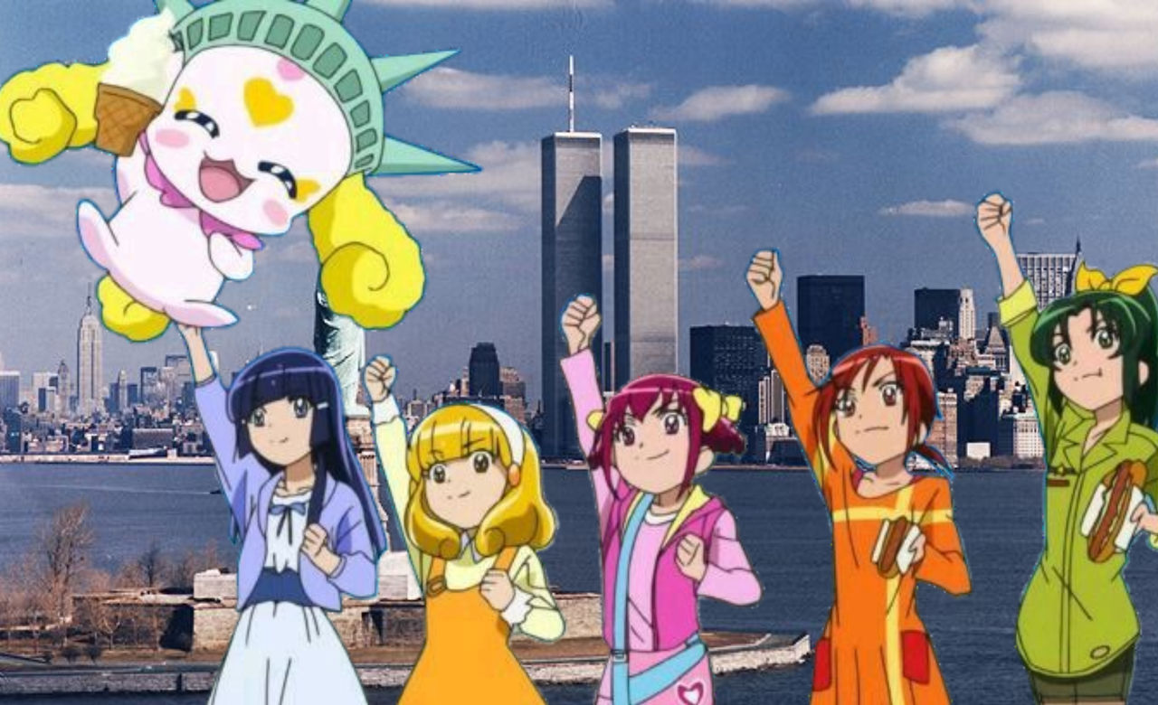 Glitter Force in New York City before 9/11 by IsmaelDiaz on DeviantArt Glitter Force in New York City before 9/11 by IsmaelDiaz on DeviantArt