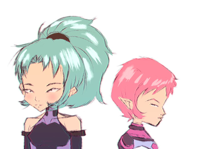 Linnea And Evo Aelita By Solar Eruption On Deviantart