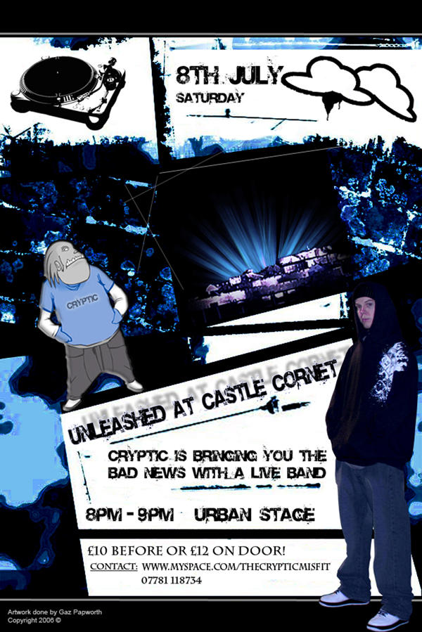 Cryptic poster by gazzypappyworthy on DeviantArt