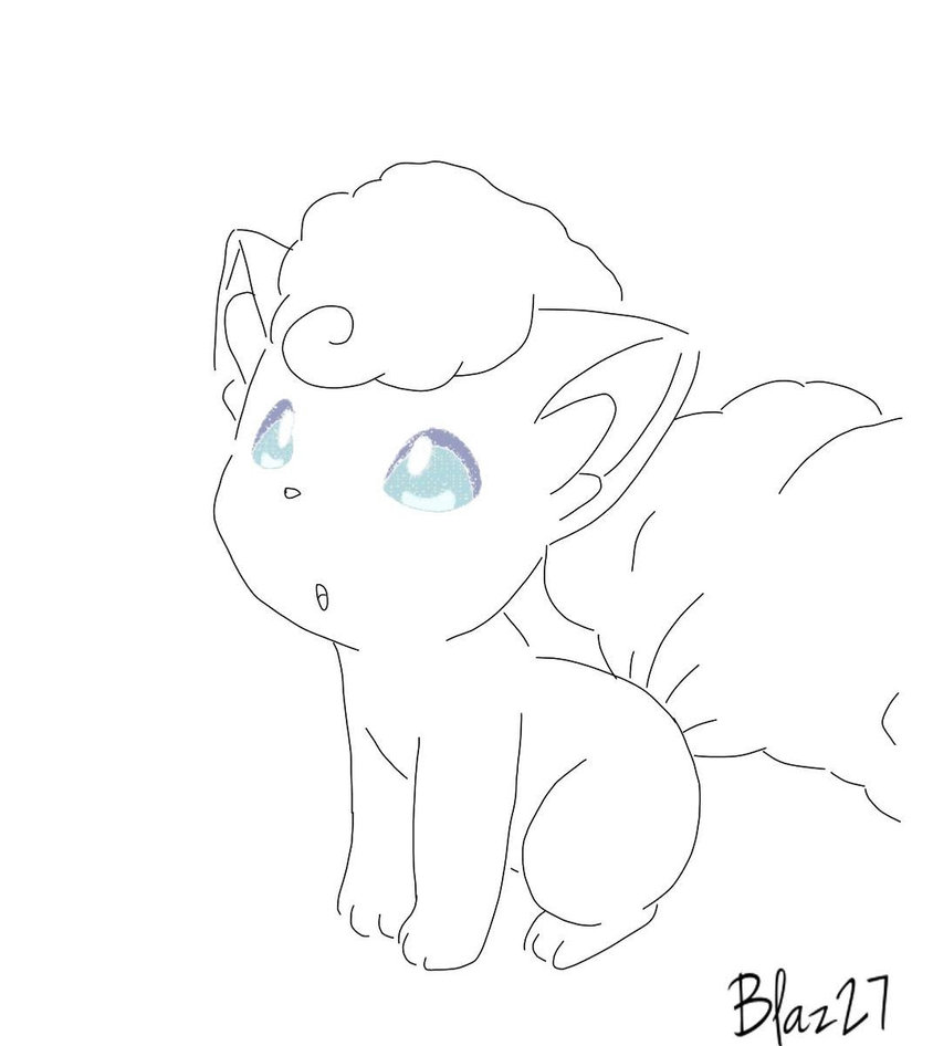Alolan Vulpix Animated By Blaz27 On Deviantart