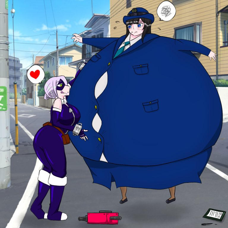 Ryukendo Inflation Girl Art By Tomrichman On Deviantart
