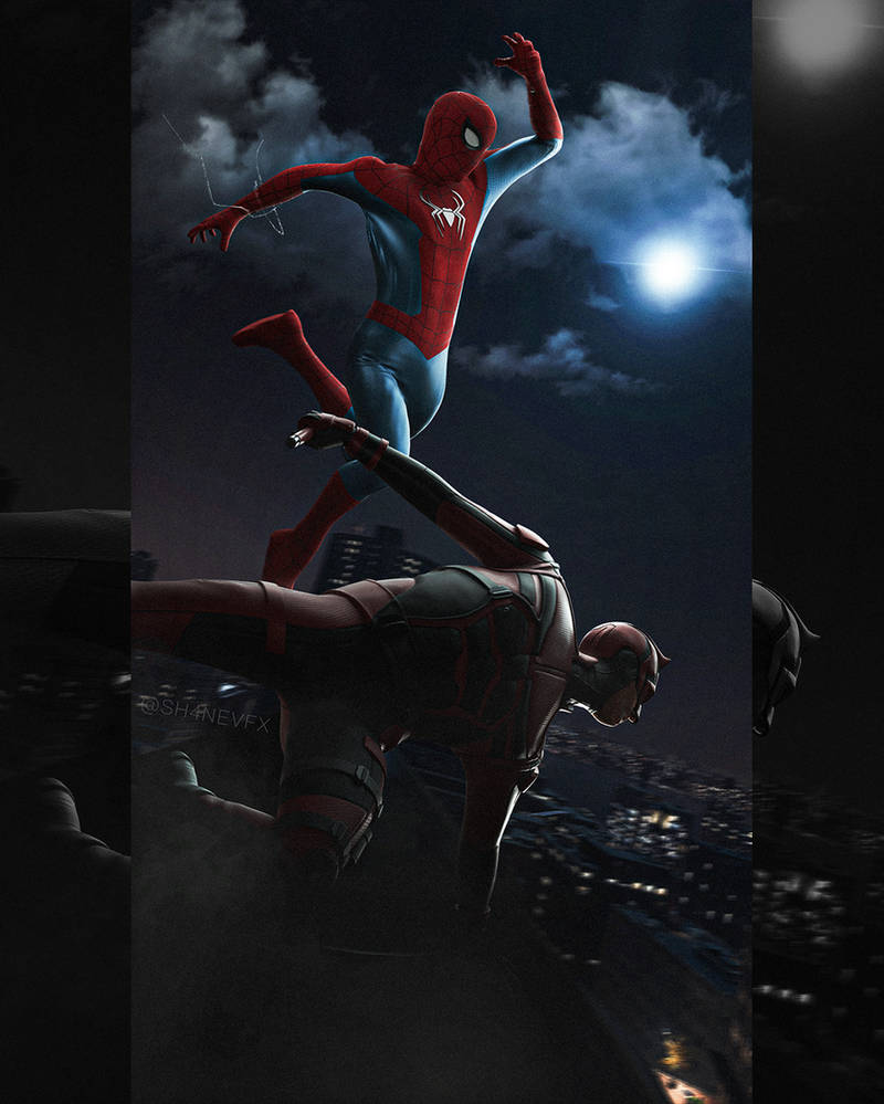 A Street-Level Teamup MCU Spider-Man and Daredevil by sh4neXXII on ... A Street-Level Teamup MCU Spider-Man and Daredevil by sh4neXXII on ...