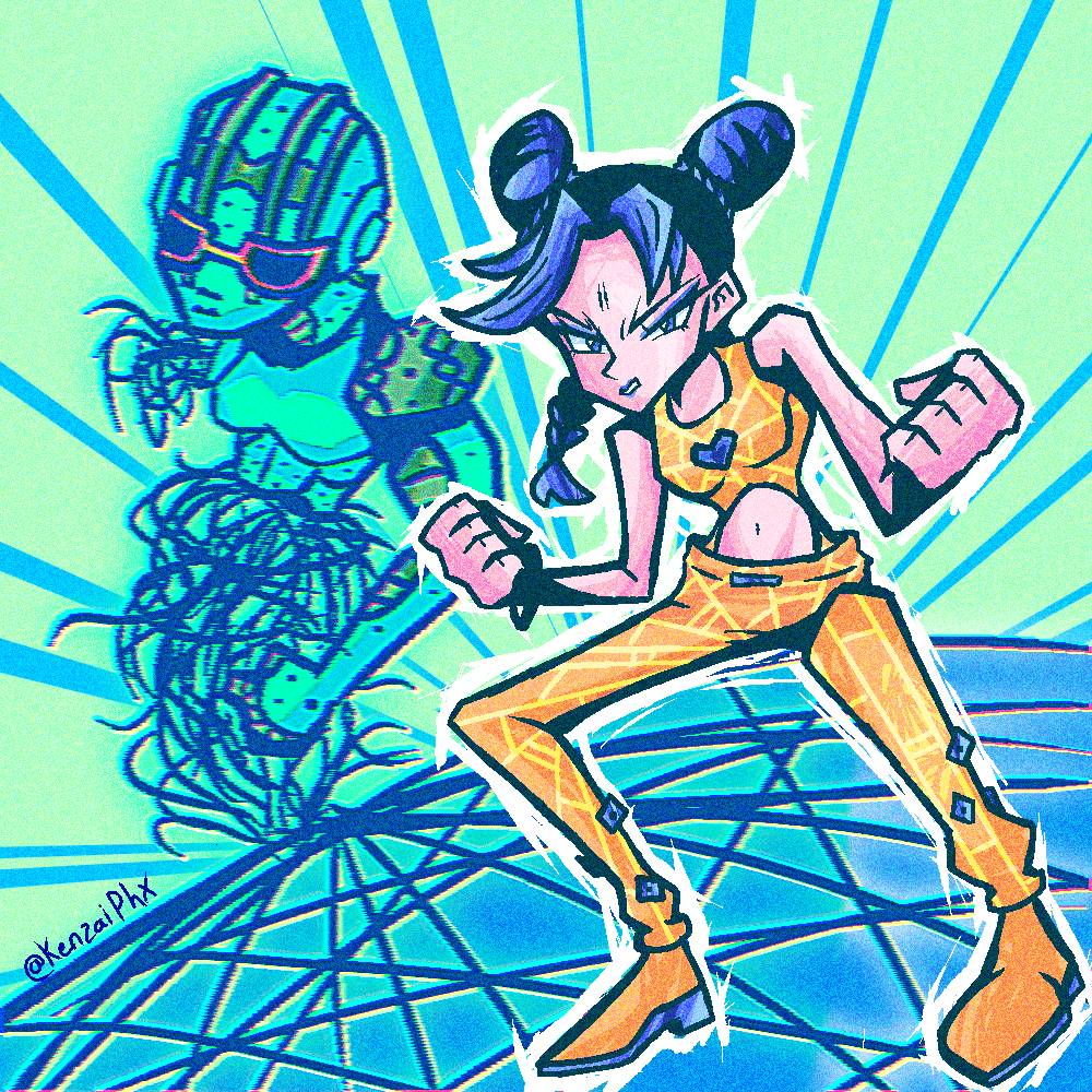 Jolyne Fan Art By Kenzaiphx On Deviantart