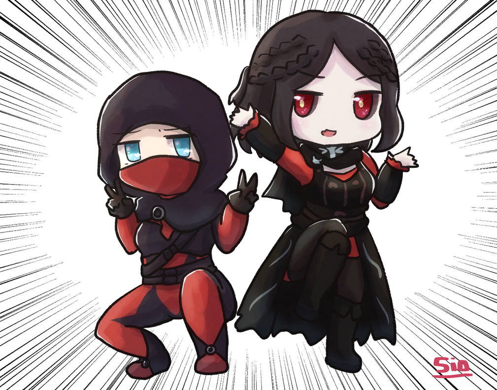Dovahkiin And Serana By Siousr On Deviantart
