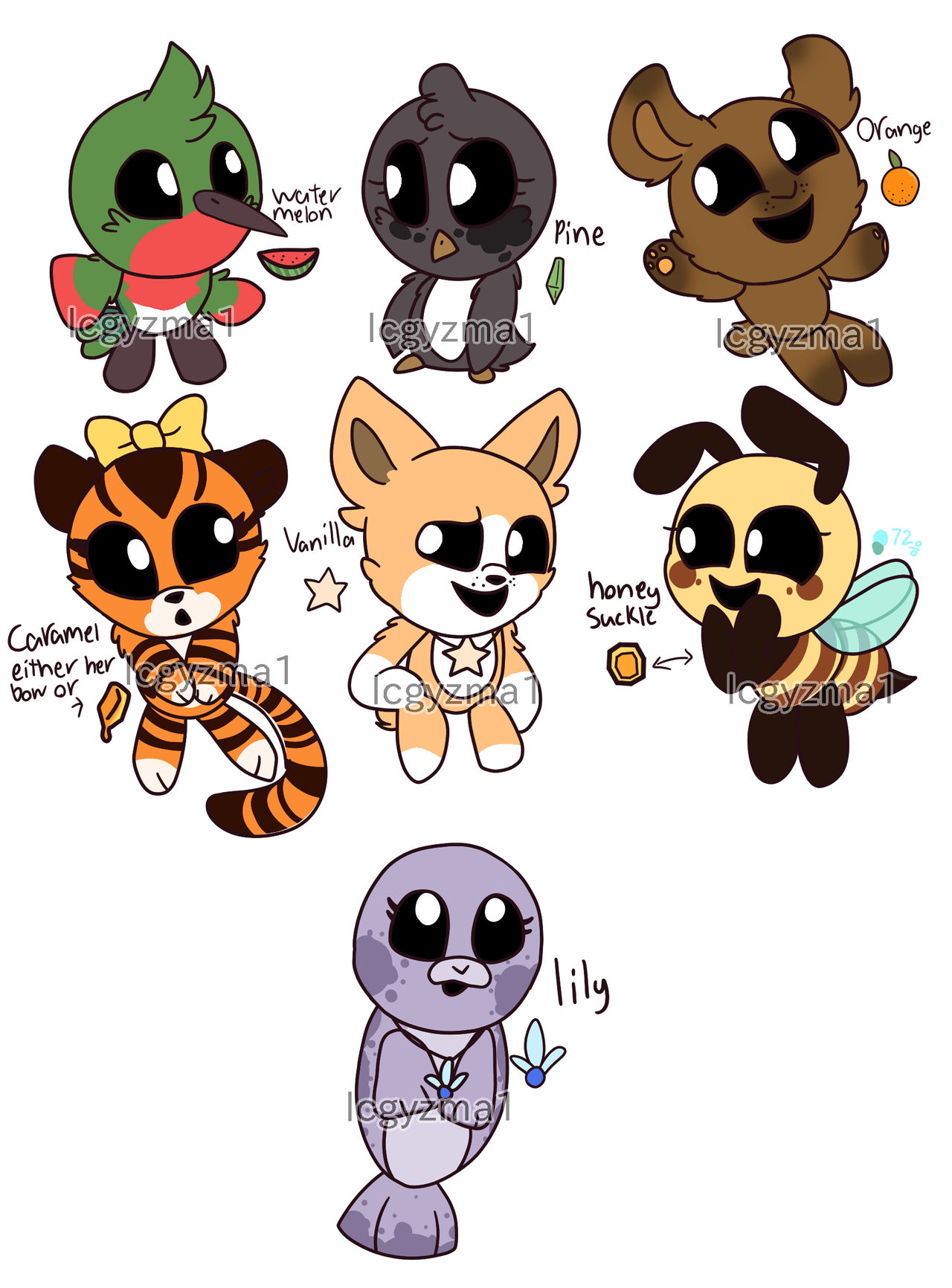 Smiling Critters Adopts Closed By Lcgyzma1 On Deviantart