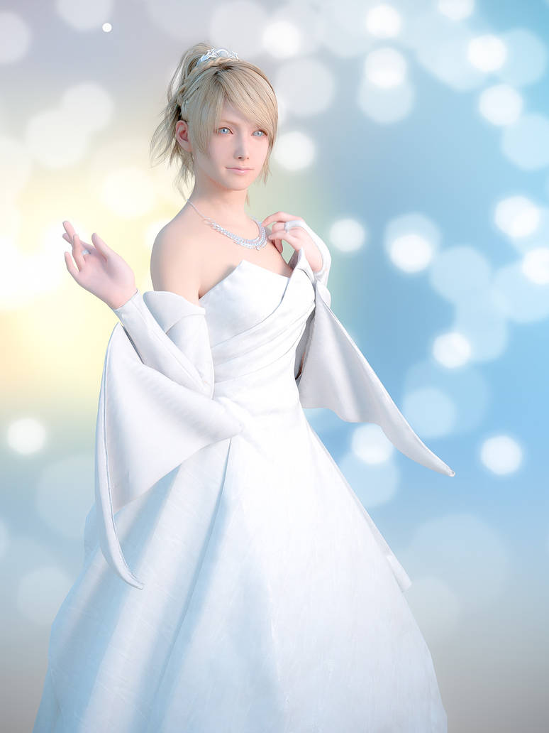 Final Fantasy Xv Lunafreya By Mihunet On Deviantart